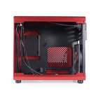 Red SPCC 15*14*8.6cm ATX PSU Aluminium PC Case